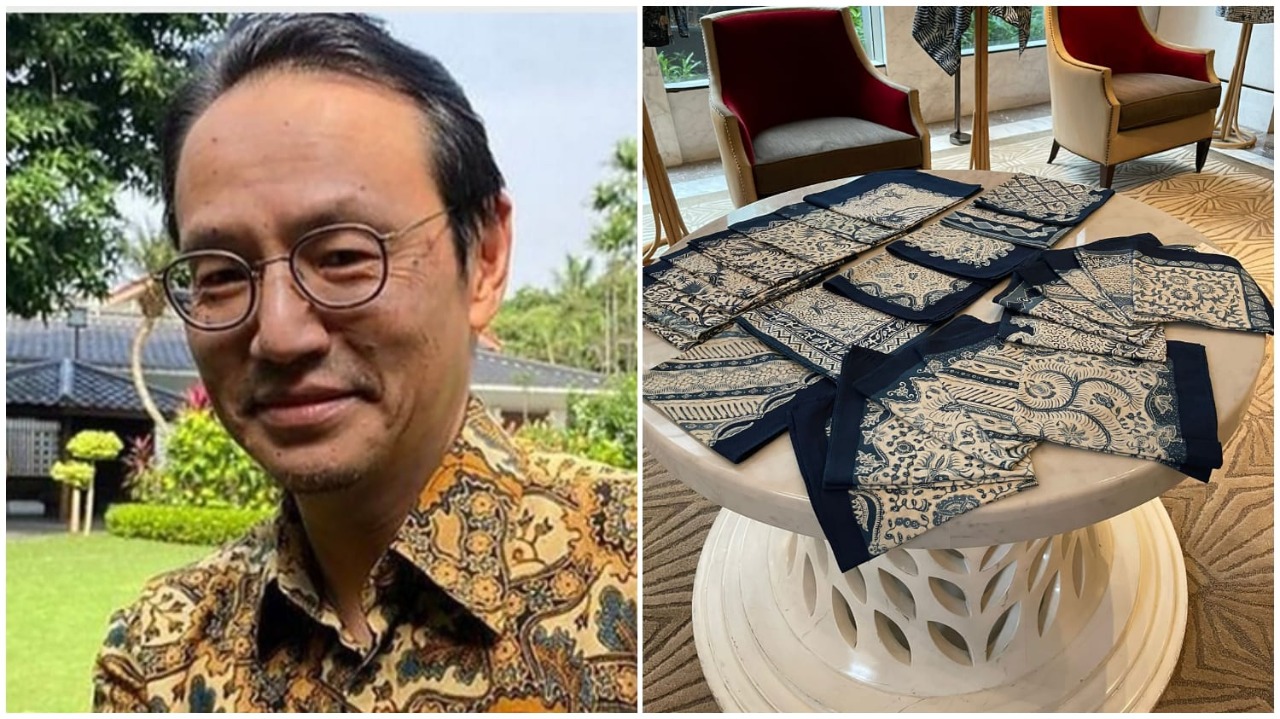 Kerjasama dengan Kedubes Jepang Batik Indramayu Dipamerkan di Jakarta ...